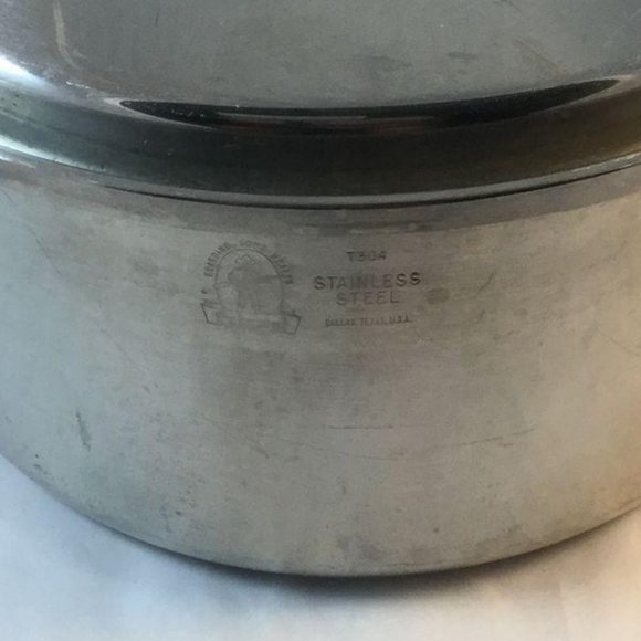 Colonial | Kitchen | Vintage Colonial 5 Qt 3 Ply Stainless Steel Pot ...